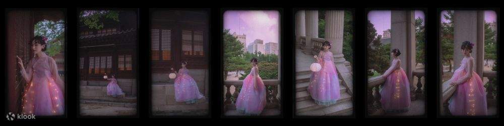Hanbok Rental + Sunset Photo Shooting Package - Klook